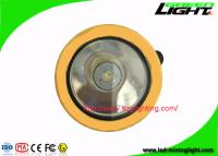 China IP68 Waterproof LED Mining Cap Lamp 4000lux 1000 Cycles Li-ion Battery for Fire Fighting Dockyard for sale