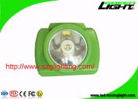 China 200g LED Mining Headlamp 6.2Ah Rechargeable Li-Ion Battery IP68 CE ATEX for sale