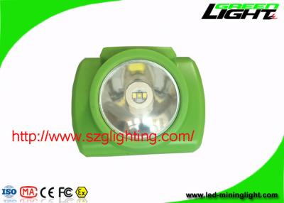 China 200g LED Mining Headlamp 6.2Ah Rechargeable Li-Ion Battery IP68 CE ATEX for sale