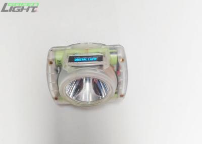 China Explosion Proof Cordless LED Coal Mining Cap Lamp IP68 OLED 20000 Lux 6.8Ah for sale