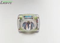 China Rechargeable Coal Miners Cap Lamp 13000 Lux IP68 Waterproof Helmet Lamp with OLED Screen 6.8Ah for sale