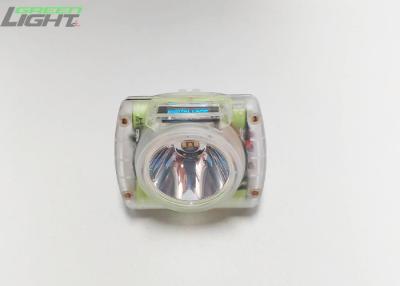 China Rechargeable Coal Miners Cap Lamp 13000 Lux IP68 Waterproof Helmet Lamp with OLED Screen 6.8Ah for sale