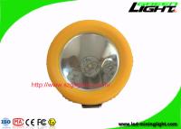 China Yellow / Black LED Mining Light 3.8Ah Battery Capacity With Short Circuit Protection for sale