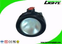 China 143g LED Mining Headlamp 10000 Lux with Red Black Shell CE ATEX IP67 for sale