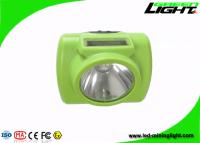 China 200g Lightweight LED Mining Headlamp 6.8Ah Li-Ion Battery IP68 ATEX Certified for sale