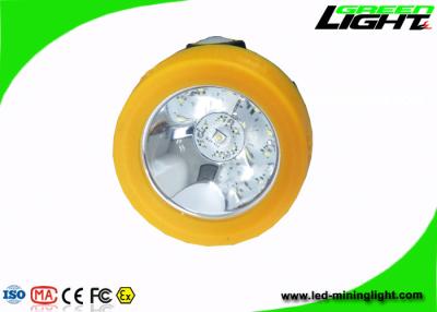 China Rechargeable Miners Headlamp 10000lux Brightness 170g Weight CREE LED IP68 for sale