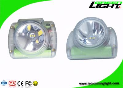 China IP68 Waterproof Rechargeable LED Headlamp 6.4Ah 13000lux Mining Cap Lamp with Magnex Charging for sale