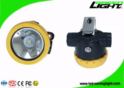 China Automatic Power - Off Cordless Mining Lights , LED Mining Cap Lamp With One Year Warranty for sale