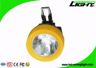 China Anti Flame Cordless Miner Cap Lamp 3.8Ah Battery 13-15h Working Time CE USB Charging for sale