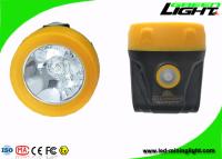 China Cordless Mining Cap Lamp 10000 Lux High Beam with Magnetic USB Charging IP68 Waterproof 3.8Ah for sale