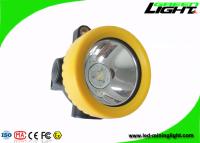 China Cordless Mining Light 191g IP68 Waterproof 4000 Lux LED Cap Lamp for Coal Mine Industrial for sale