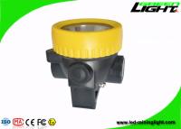 China Customized LED Miners Cap Lamp 2.2Ah 3.7V 100000 Hours Life with Charger for sale