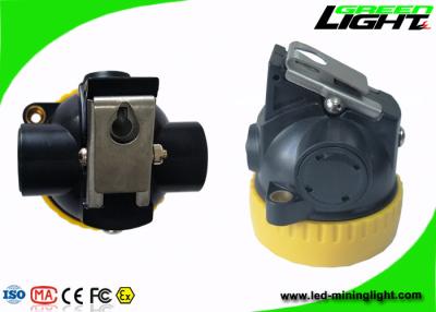 China ABS Material LED Cap Lamp 2.2 Ah Battery Capacity With Over - Charging Protection for sale