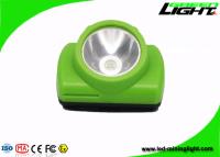 China High Safety LED Mining Light , High Brightness Mining Cap Lights 200g Weight for sale