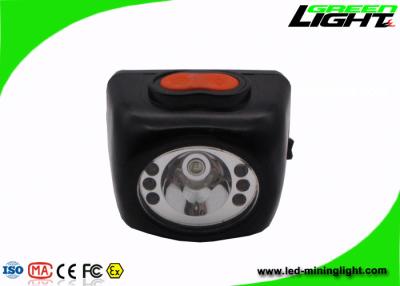 China High Intensity Cordless Mining Cap Lamps With 5.7Ah Battery Capacity 220g for sale