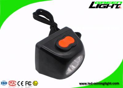 China Anti - Explosive Mining Cap Lights 8000 Lux Brightness With Safety Rope for sale