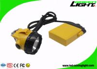 China 25000 Lux High Beam Corded Led Mining Headlamp Anti Explosive IP68 Waterproof for sale