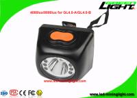 China Cordless Led Mining Cap Lights Head Lamp 1W With High Low Beam Lighting Mode for sale