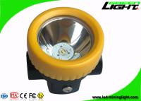 China Water Proof LED Cordless Mining Lights Yellow / Black Color ABS Material 4000 Lux for sale