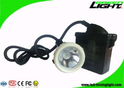 China Explosion Proof LED Mining Cap Lamp 10000 Lux 6.6Ah Li-ion Battery IP67 for sale