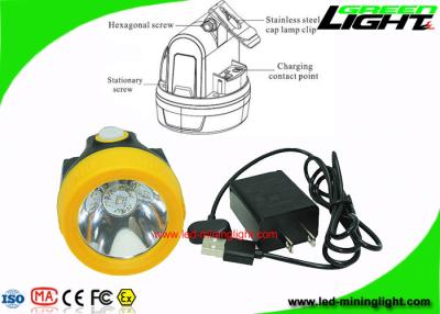China High Brightness Cordless Mining Lights Safety Back Up Msha Approved With USB Charger for sale