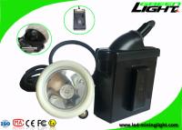 China Rechargeable Underground LED Mining Light 6.6Ah 4000 Lux 1000 Battery Cycles for sale