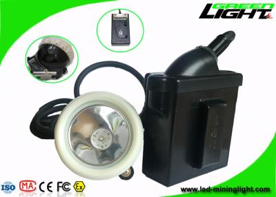 China Rechargeable Underground LED Mining Light 6.6Ah 4000 Lux 1000 Battery Cycles for sale