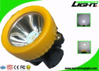 China GLT-2 191g Lightweight Cordless Mining Lights 3.7V 2.2Ah 1000 Battery Cycles Miners Cap Lamp for sale