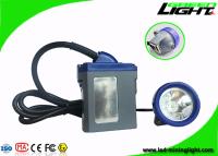 China 1.67W Rechargeable LED Headlamp 6.6Ah Explosive Proof Underground Mining Cap Lights for sale