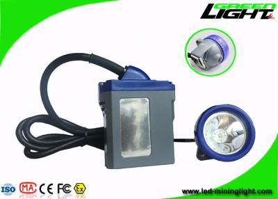 China 1.67W Rechargeable LED Headlamp 6.6Ah Explosive Proof Underground Mining Cap Lights for sale