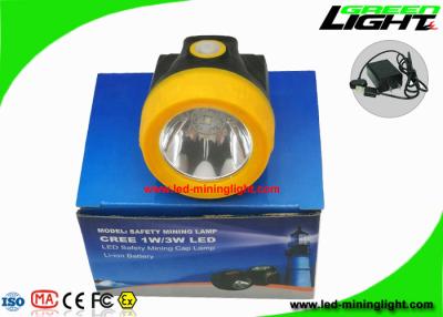 China 10000 Lux Underground LED Coal Mining Lights with USB Charger 170g Light Weight for sale