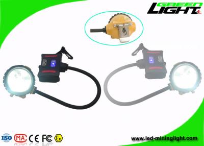 China 6.8Ah Rechargeable LED Mining Light Headlamp 15000lux 15hrs Working Time IP68 for sale