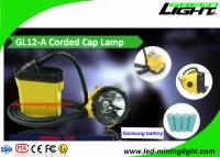 China Sole Design 25000 Lux Cree LED Miners Light Impact Resistant With Cable Toughened Glass for sale