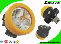 China Lightweight Cordless Mining Lights Cap Lamp 5000lux IP68 Waterproof Lithium Battery for sale