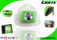 China USB Charging Cordless Mining Cap Lamp 5.2Ah 3.7V OLED Screen IP68 Anti-Explosive for sale