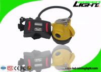 China Anti-Explosive LED Mining Headlamp 15000 Lux 1.7W IP68 Waterproof Flame Resistant Cap Lamp 392g for sale