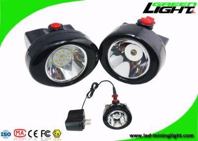 China 10000 Lux IP67 Cordless Mining Lights Cap Lamp 2.8Ah Battery Plug - In Charging Way for sale