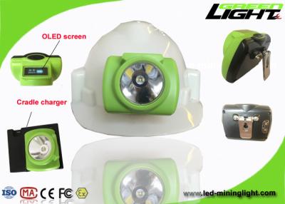 China 3.7V Cordless Cap Lamp Safety IP68 Waterproof Rechargeable Hard PC Material for sale