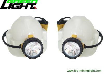 China Big Power 348lm Rechargeable LED Headlamp Anti Explosive IP68 GL12-A Corded Cap Light 10.4Ah for sale