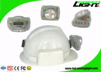 China PC Beam Miners Helmet Light 13000lux Brightness Anti Explosive With USB Charging for sale