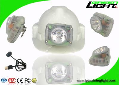 China Rechargeable Cordless Mining Light 13000lux OLED Screen USB Charger IP68 6.8Ah for sale