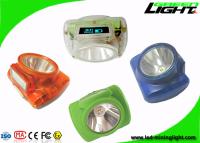 China USB Rechargeable LED Mining Cap Lamp 6.8Ah 13000lux OLED Display Cordless Anti-Explosive for sale