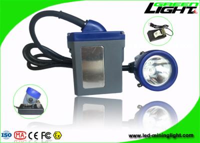 China 1.67W 216lm LED Mining Light 6.6Ah Rechargeable Li-Ion Battery 1000 Cycles for sale