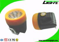 China Waterproof IP68 Cordless Mining Cap Lamps 10000 Lux ABS Material With USB Charger for sale