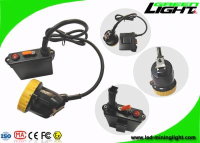 China 50000Lux 11.2Ah Rechargeable LED Headlamp IP67 Waterproof Mining Hunting Light for sale