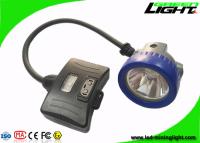 China Semi Corded Mining Cap Lights 10000Lux 5.2Ah Big Capacity Lightweight IP68 Waterproof for sale