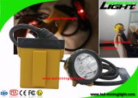 China Explosion Proof Rechargeable LED Headlamp 28000 Lux 10.4Ah Mining Hard Hat Light with Cable Flashlight for sale