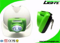 China OLED Screen Cordless Mining Cap Lamp 13000Lux 6.8Ah Battery IP68 Waterproof for sale