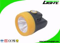 China 3.8Ah 3.7V Cordless Miners Cap Lamp 10000lux IP68 Anti-Explosive for Mining Safety for sale