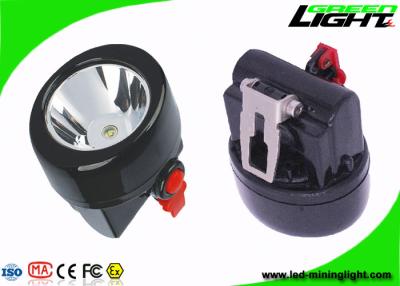 China Coal Mining Cap Light IP67 Waterproof 2.8Ah Rechargeable Li-Ion Battery 10000Lux for sale